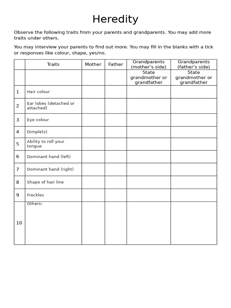 ETHAN CHENG 郑弈廷 - Heredity - interview family member | PDF