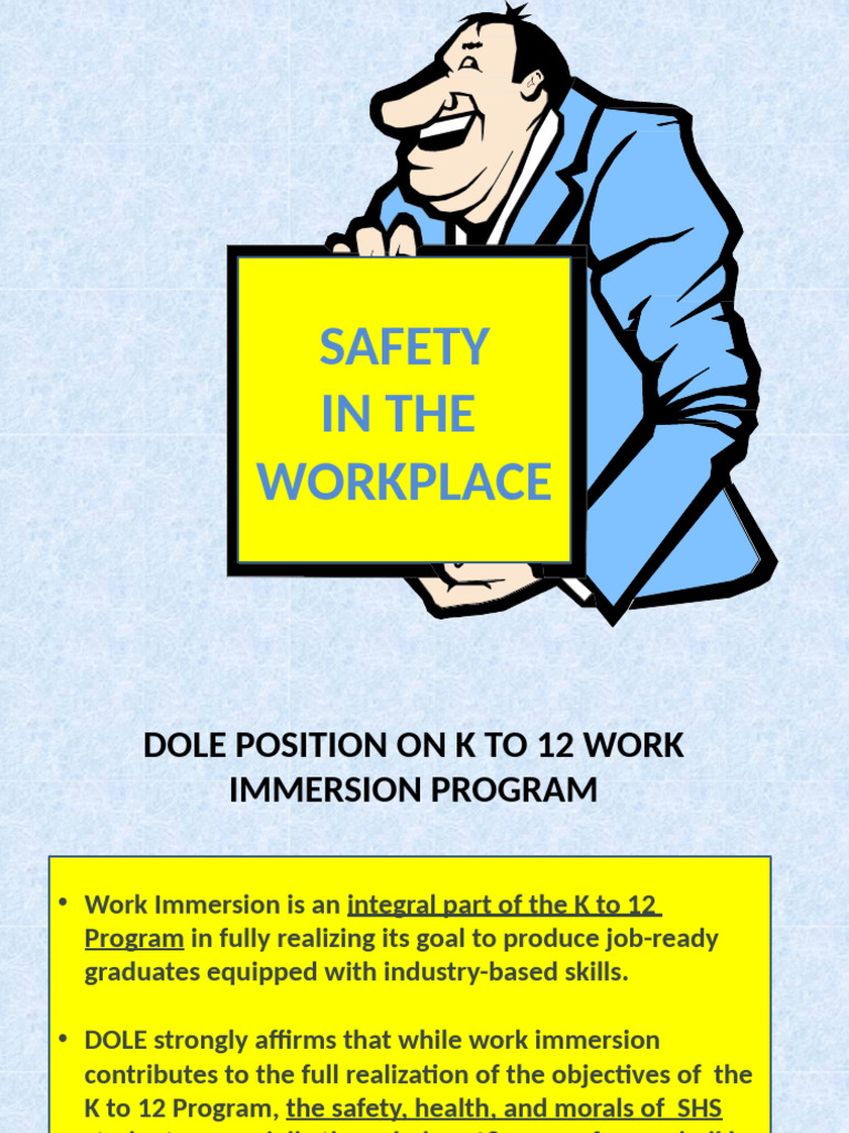 Workplace Safety Guidelines and Hazards | PDF | Desk | Chair