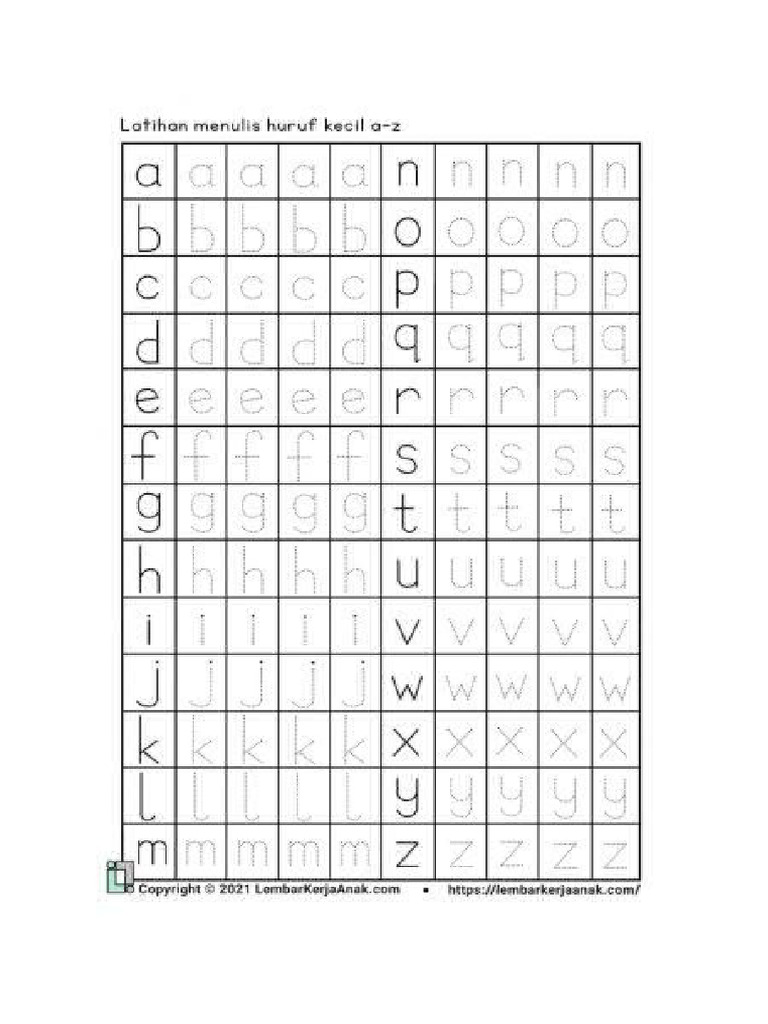 Huruf Abjad | PDF
