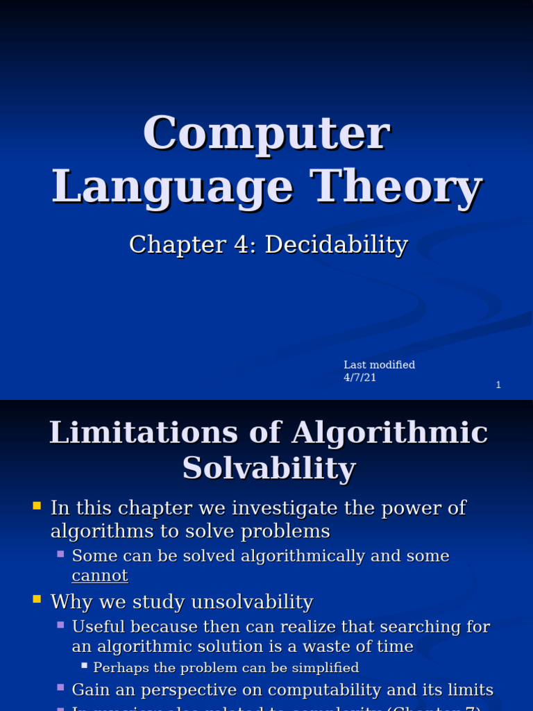 Chapter 4 Decidability 5 Reducibility | PDF | Set (Mathematics) | Automata Theory