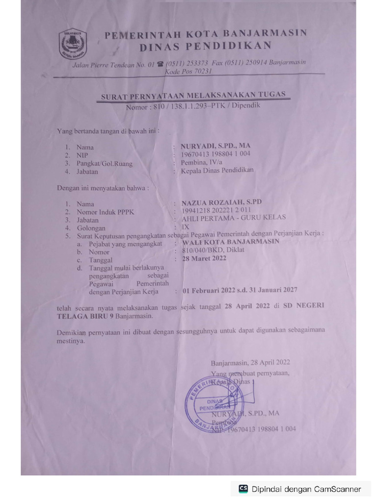 SPMT NAZUA ROZAIAH, S.PD | PDF