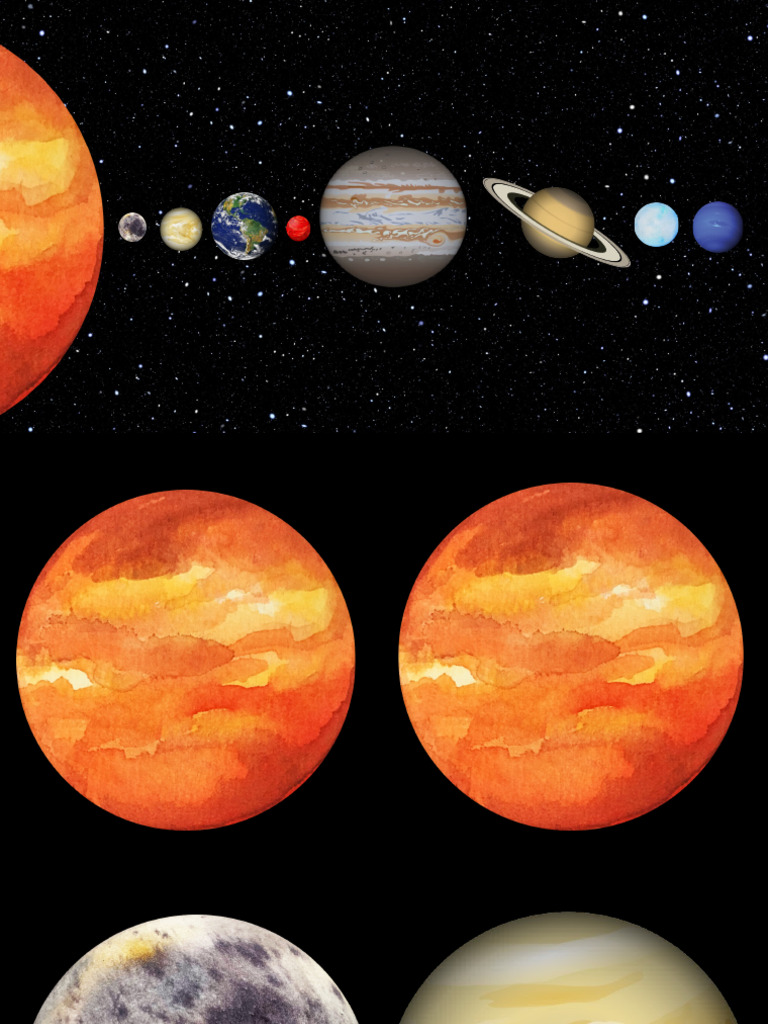 The Solar System Presentation Slides and Activity | PDF