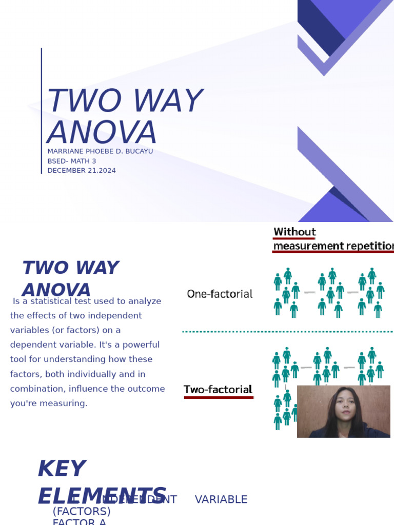 Two Way Anova 1.2 | PDF