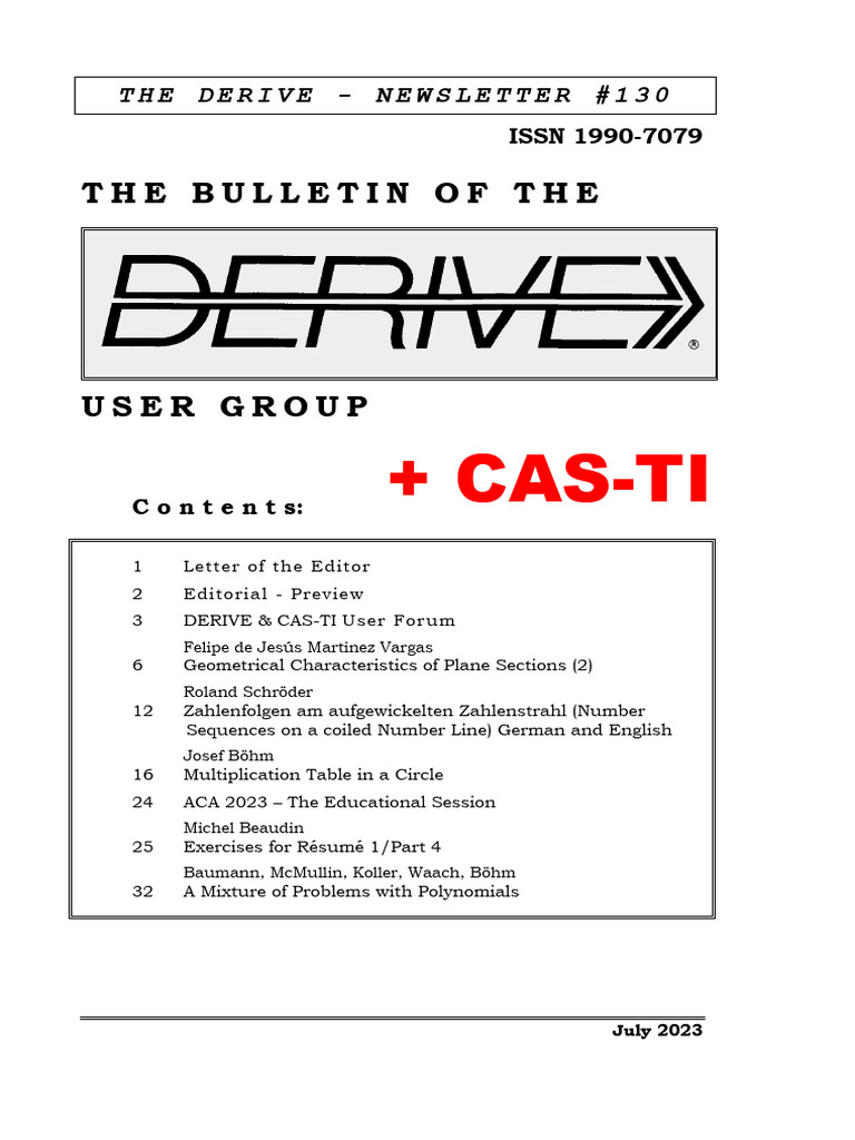 DNL 130 | PDF | Geometry | Mathematics