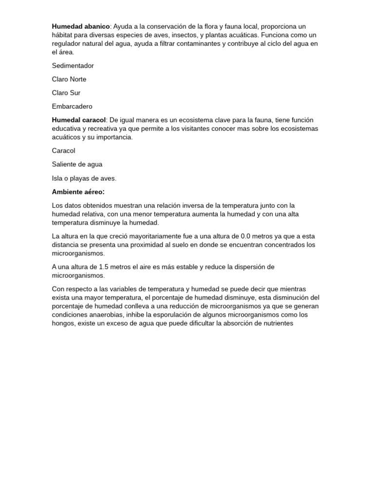 Expos | PDF | Agua | Humedal