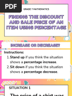 Sales Tax and Discount Word - Problem Worksheets | PDF