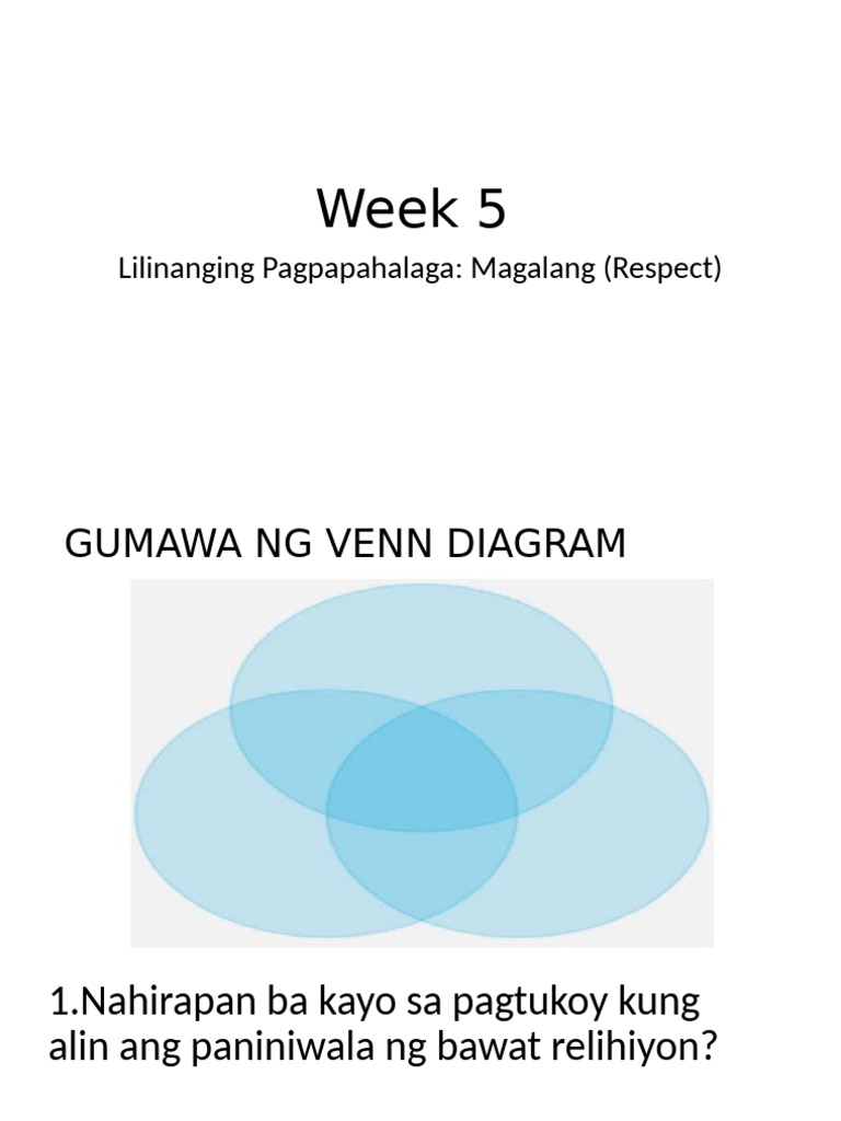 ESP 7 - Q3 - Week 5 | PDF