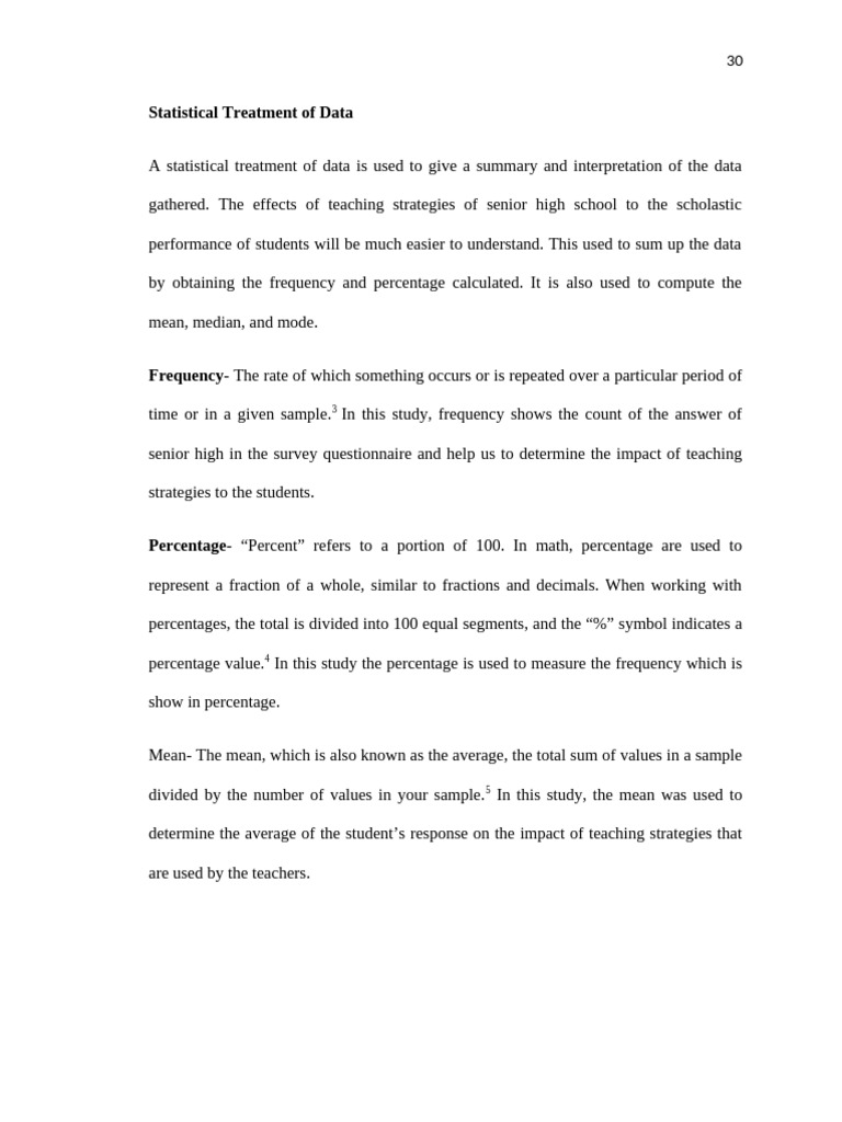 Statistical Treatment of Data | PDF