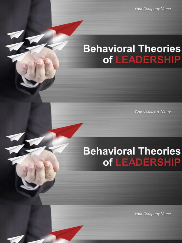 Behavioral Theories of Leadership Powerpoint Presentation Slides ...