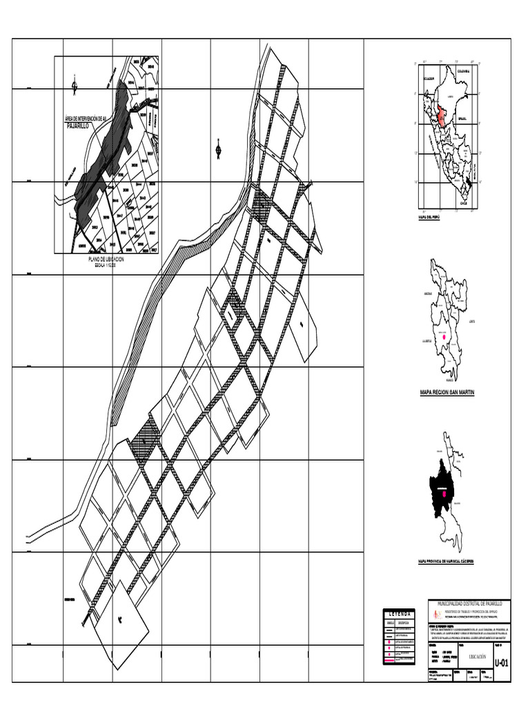 Mapa y Proyecto de Limpieza en Pajarrillo | PDF | América del Sur | Perú