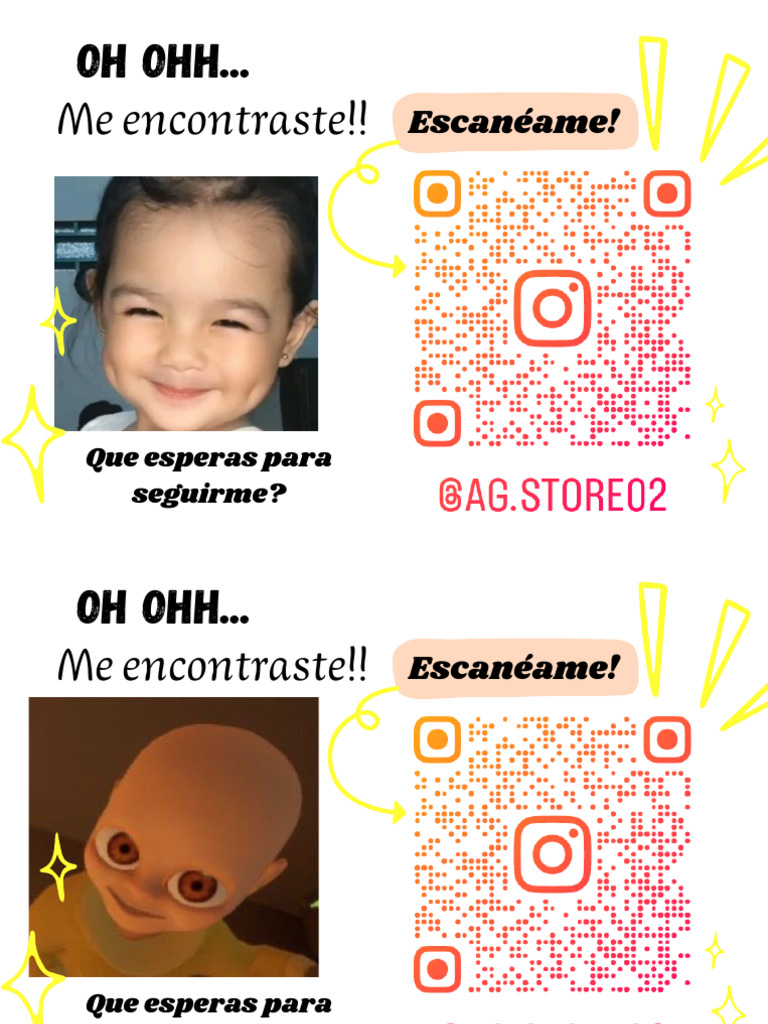 ¡Sígueme y Escanéame! | PDF