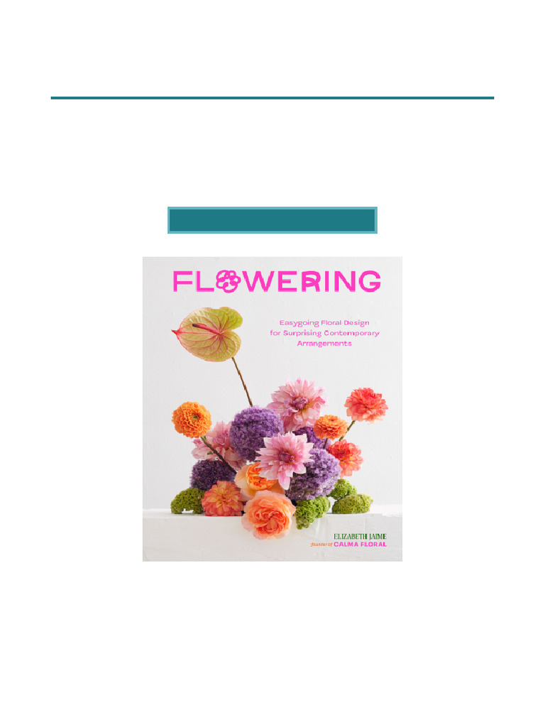 Easygoing Floral Design Guide | PDF