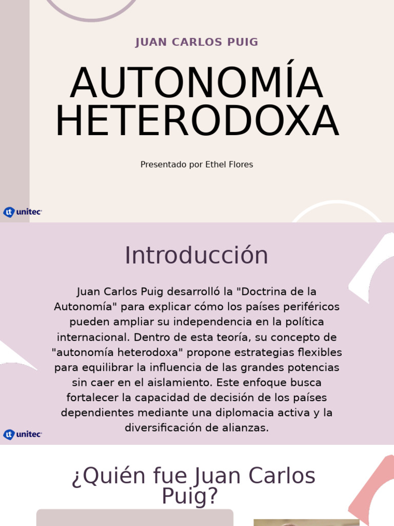 Autonomía Heterodoxa en Política Exterior | PDF | Argentina | Ciencias ...