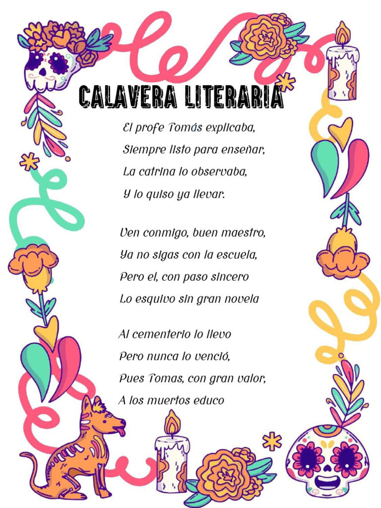Calavera Literaria | PDF