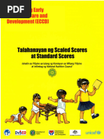 ECCD Scaled and Standard Score Guide | PDF | Cognition | Cognitive ...