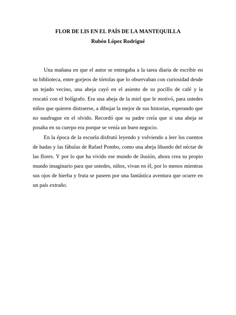 Presentación Flor de Lis | PDF