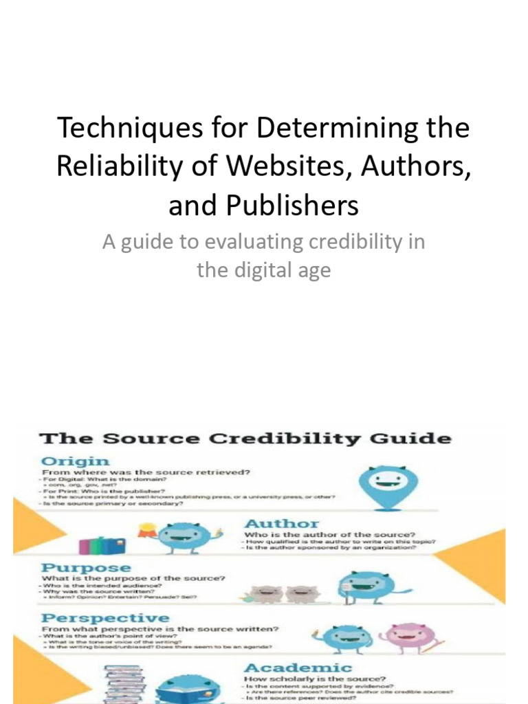Techniques For Determining Reliability | PDF