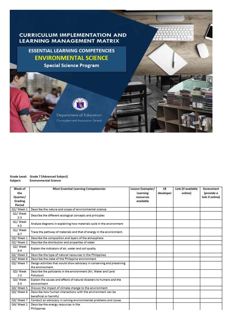 Advanced Environmental Science Guide | PDF | Environmental Science ...
