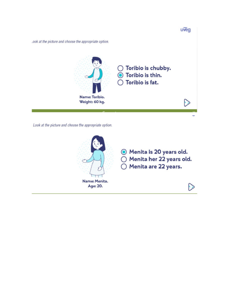 L3. Exercise. Describe People and Things | PDF