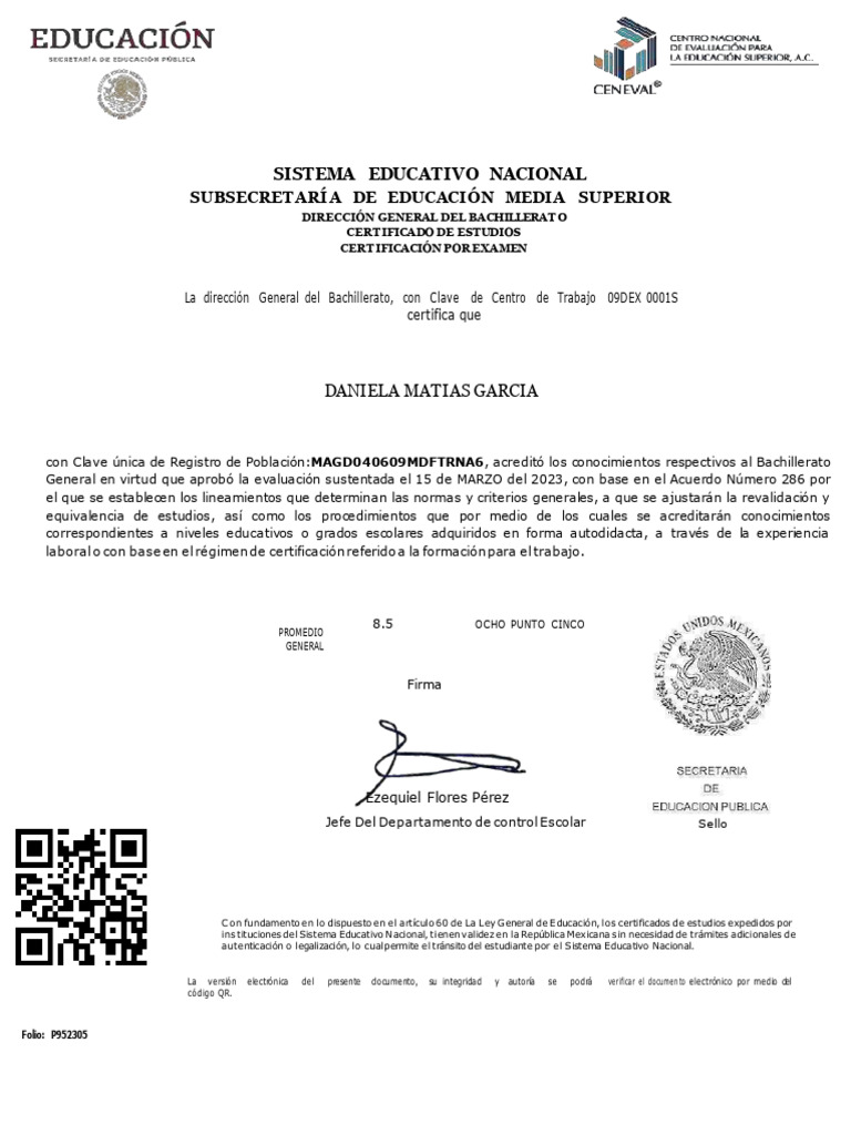 Ceneval Daniela Matias 2 | PDF | Aprendizaje | Aplicaciones de la ...