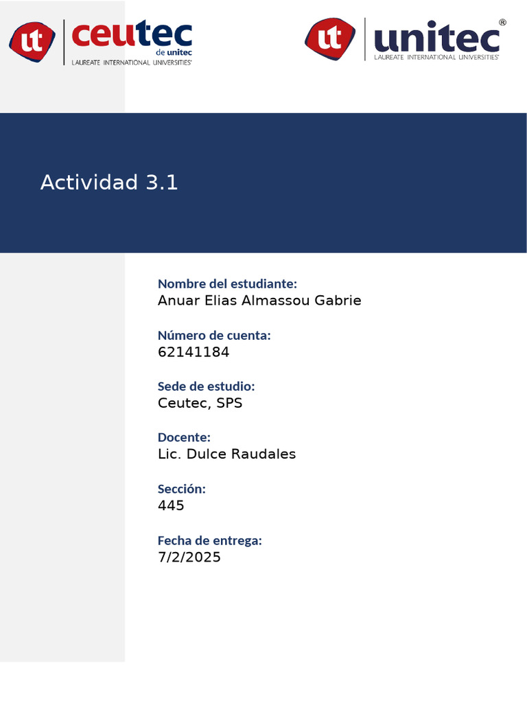 Act3 1invoperacionesAnuarAlmassou62141184 | PDF