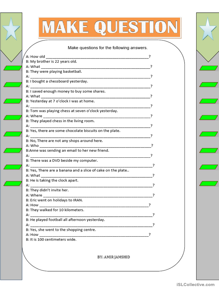 Make Questions | PDF