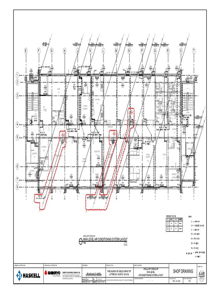 Main Level HVAC Layout for Church | PDF | Hygiene | Bathroom
