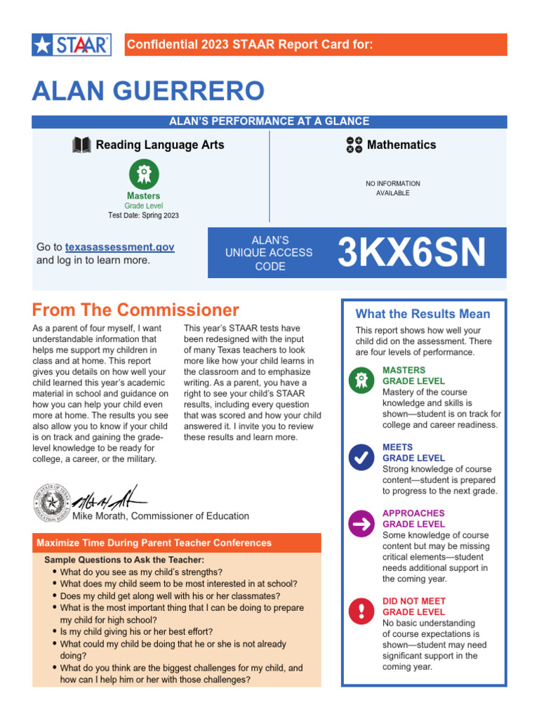 STAAR Grade 7 Reading Language Arts - en | PDF | Numbers | Learning