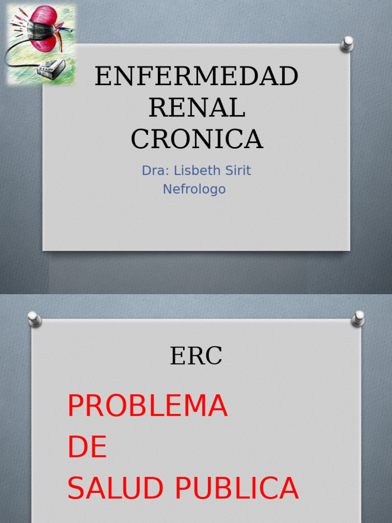 4 Enfermedad Renal Cronica | PDF | Nefrología | Órgano (anatomía)