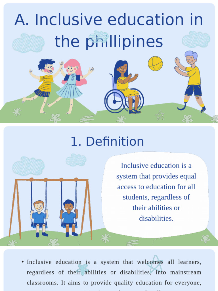A. Inclusive Education in The Phillipines | PDF | Inclusion (Education ...