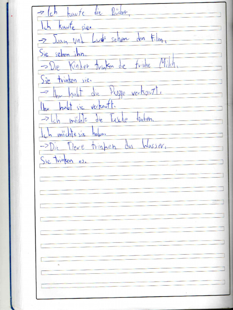 Personal Pronomen | PDF