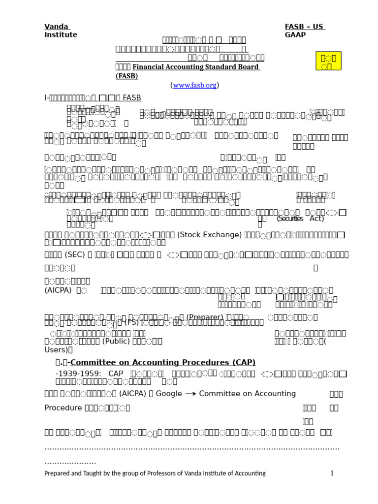 FASB Assignment 2024 | PDF