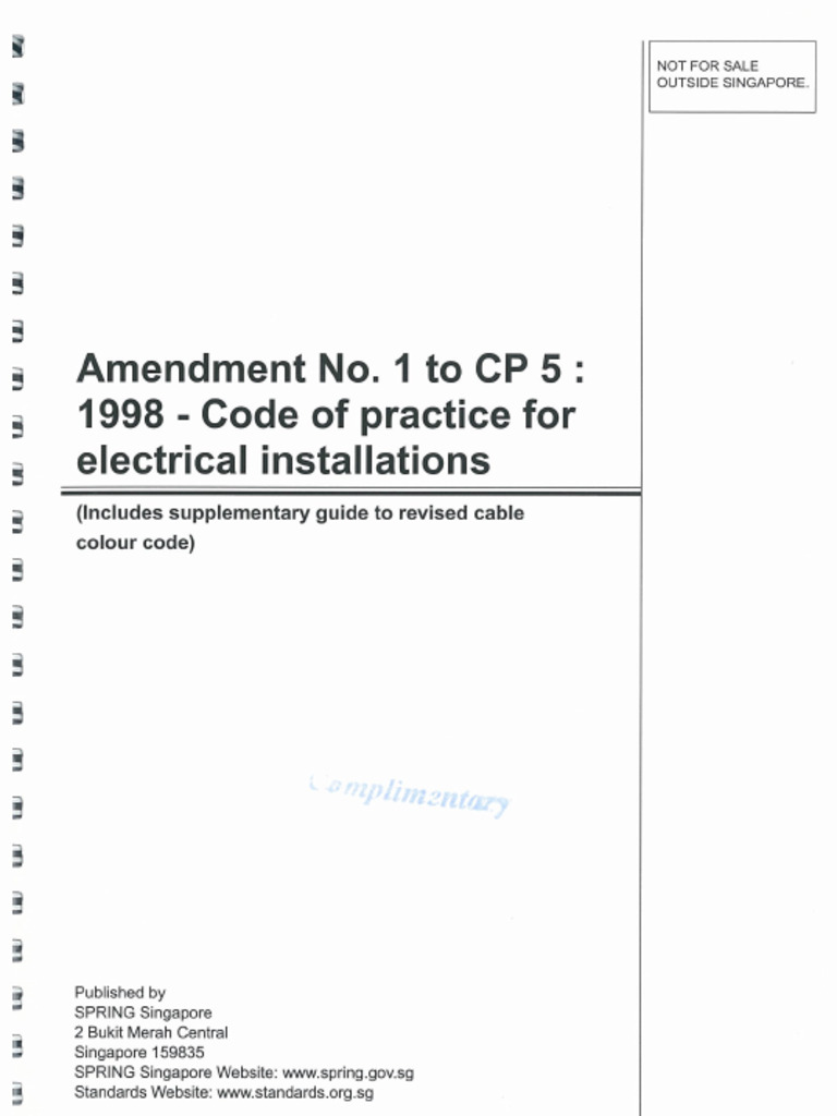CP5 Amendment | PDF