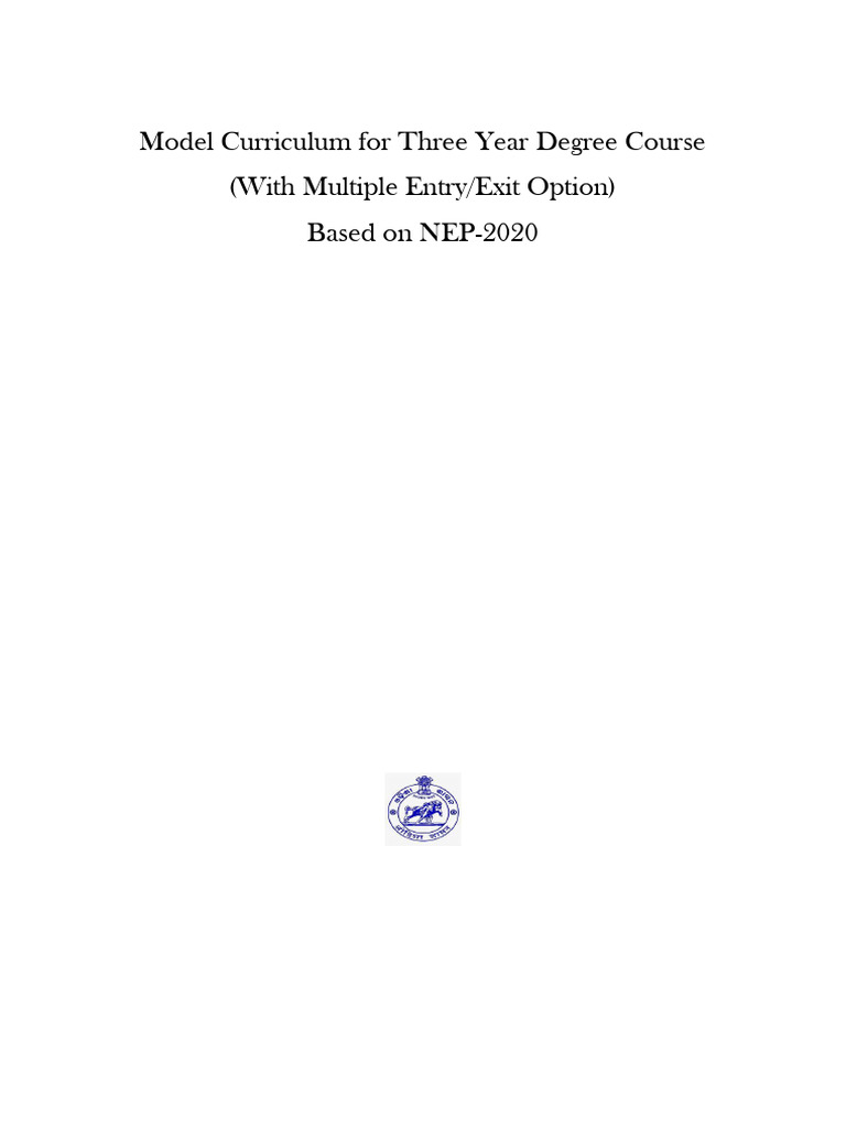 NEP 2020 Political Science UG Syllabus | PDF | Science | Nationalism