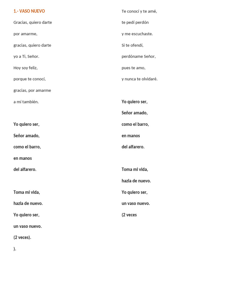 Cantos Hora Santa | PDF | eucaristía