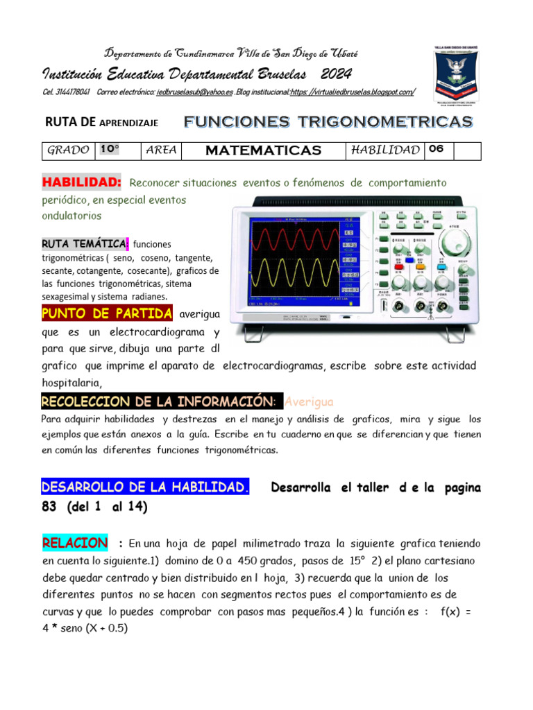 Guia 6 Mat10 24 | PDF