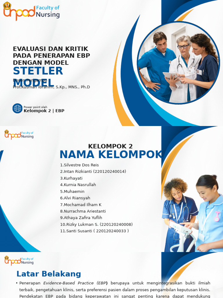 Kelompok 2 STETLER MODEL | PDF