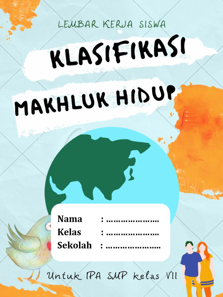 Contoh LKS Klasifikasi Makhluk Hidup Kel | PDF