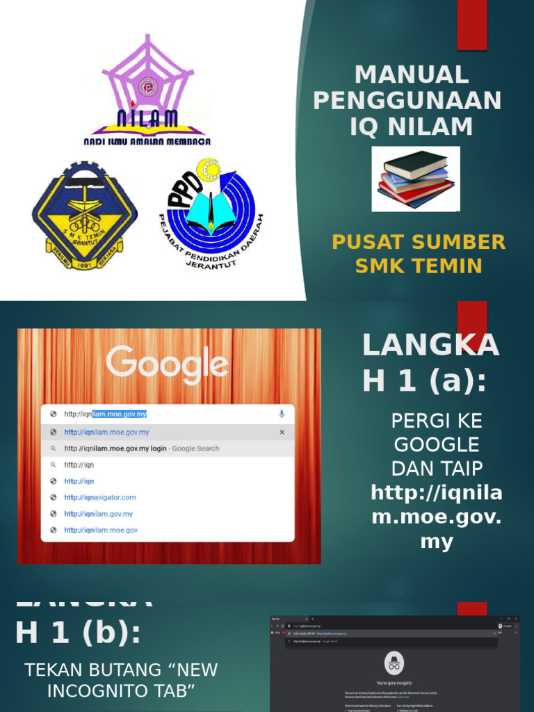 Manual Penggunaan Iq Nilam | PDF