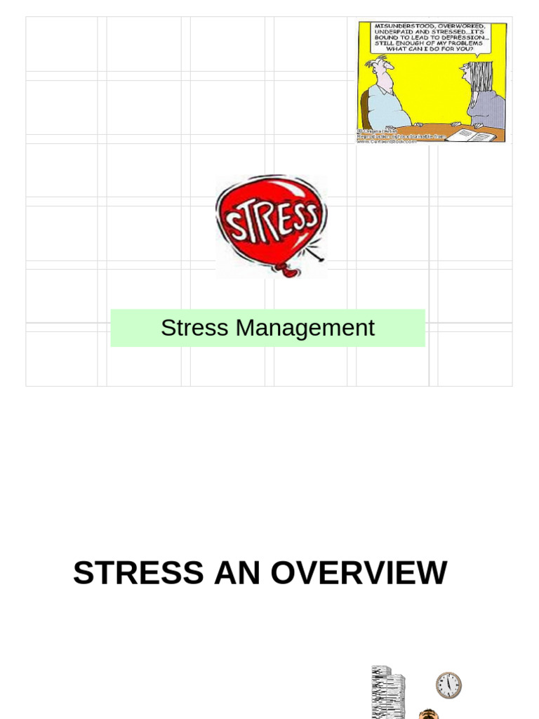 Stress Management Pdf Stress Biology Occupational Stress