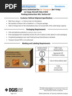 Lithium Ion Battery Shipping Guidelines | PDF | Dangerous Goods ...
