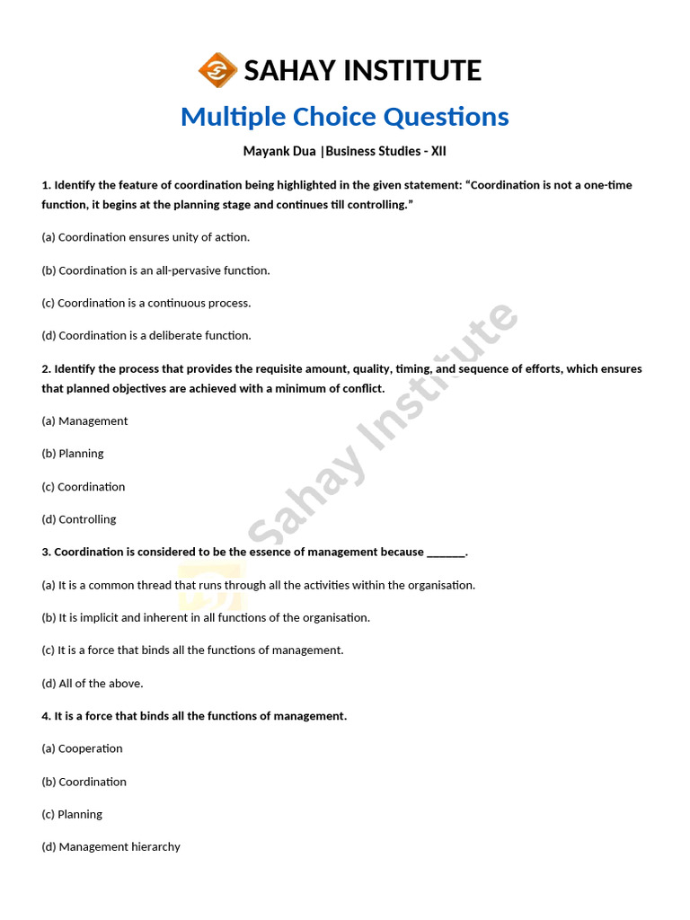 Multiple Choice Questions - 2 | PDF | Securities (Finance) | Stocks