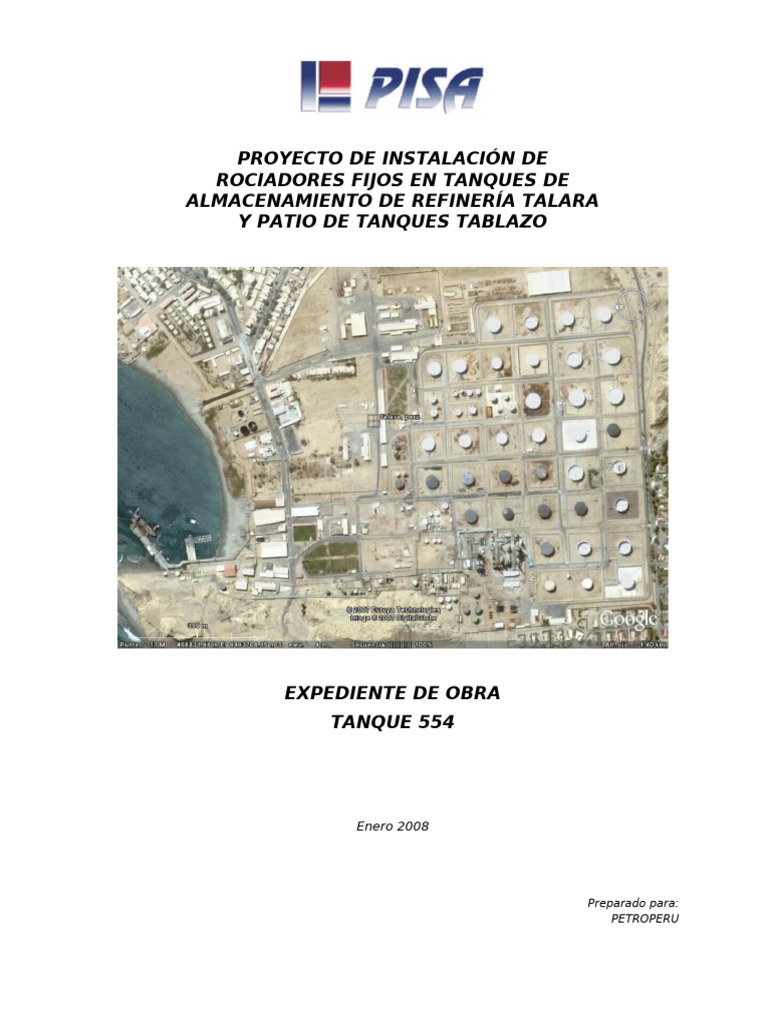 Memoria Tanque 554 | PDF | Hormigón | Acero