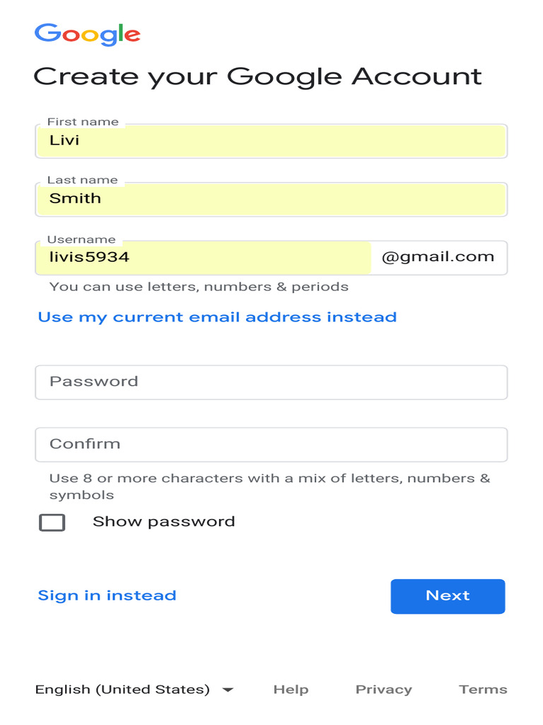 How to Create a Google Account | PDF