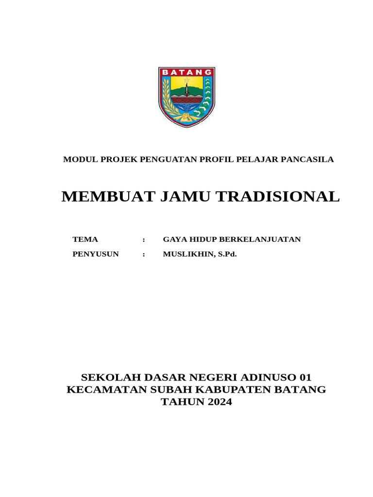 Manfaat Jamu Sinom untuk Wanita | PDF