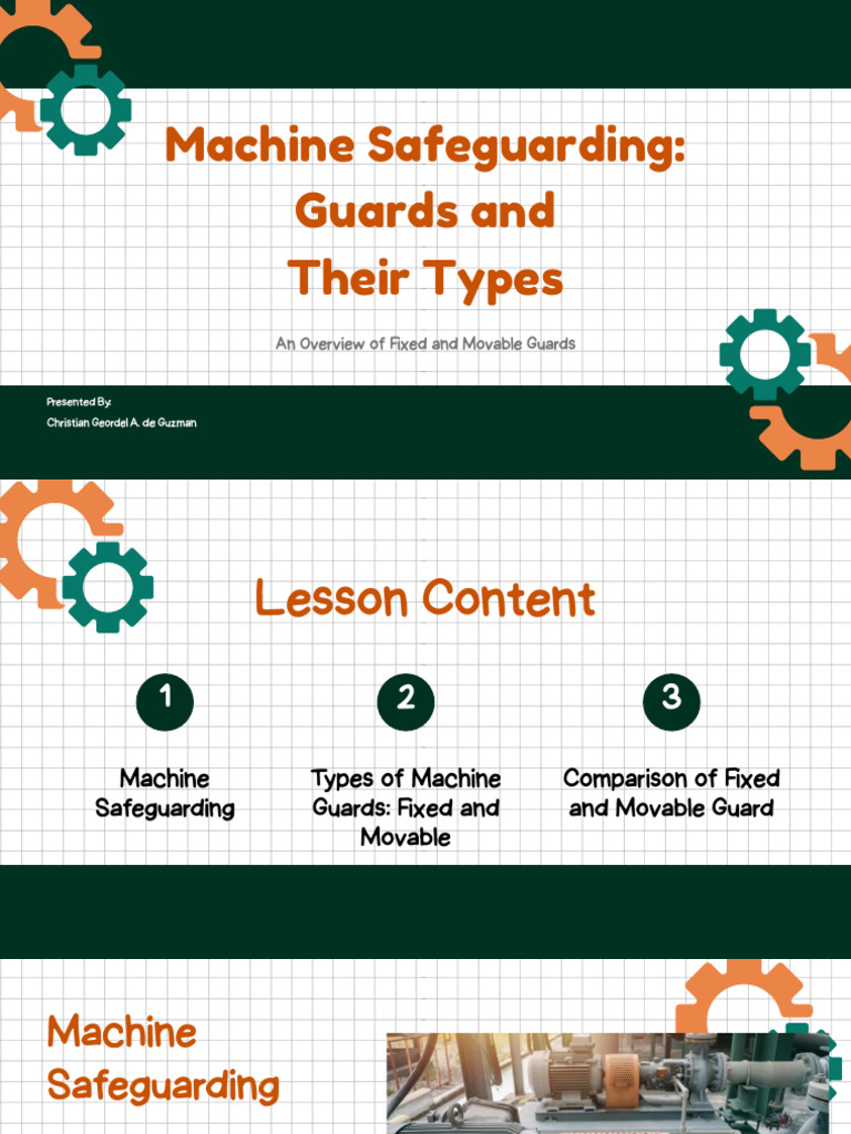 Chapter 4 Machine Safeguarding | PDF