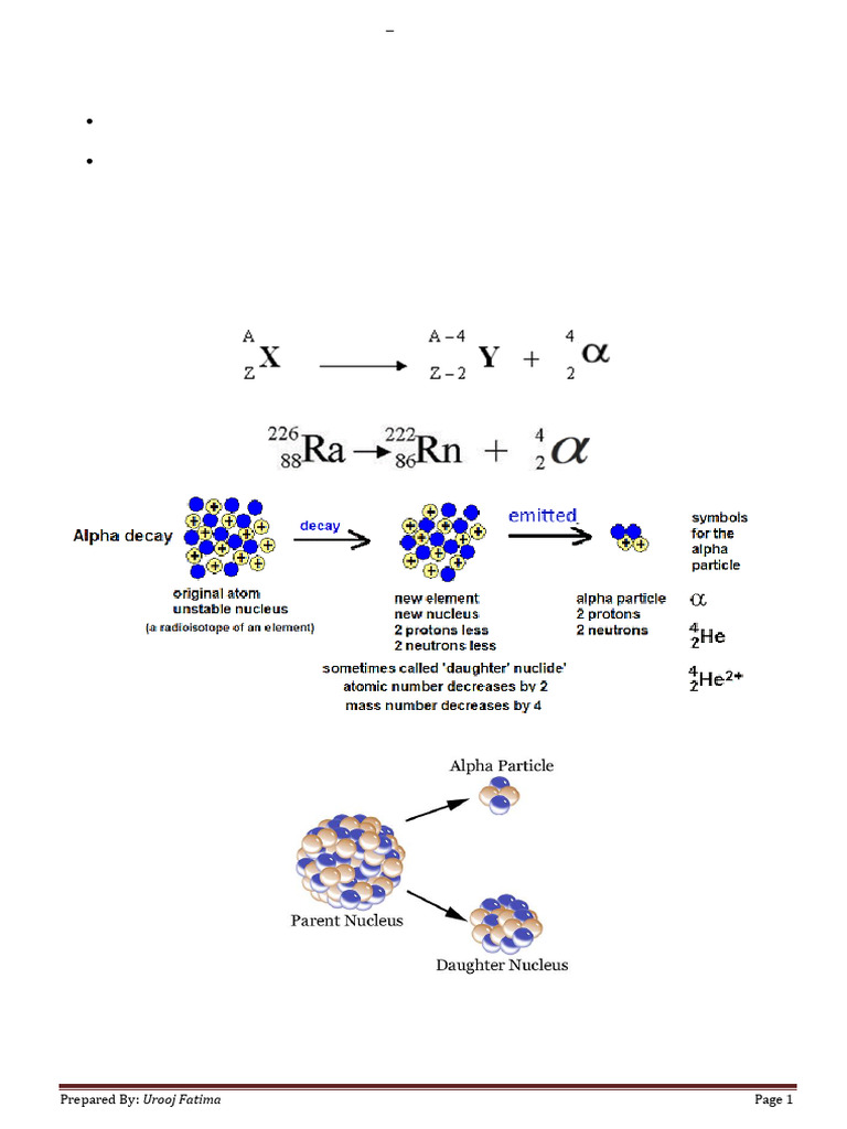 5.2.3 Radioactive Decay | PDF | Radioactive Decay | Atoms