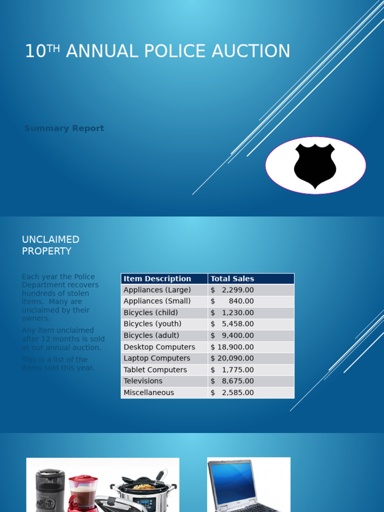 Police Auction | PDF