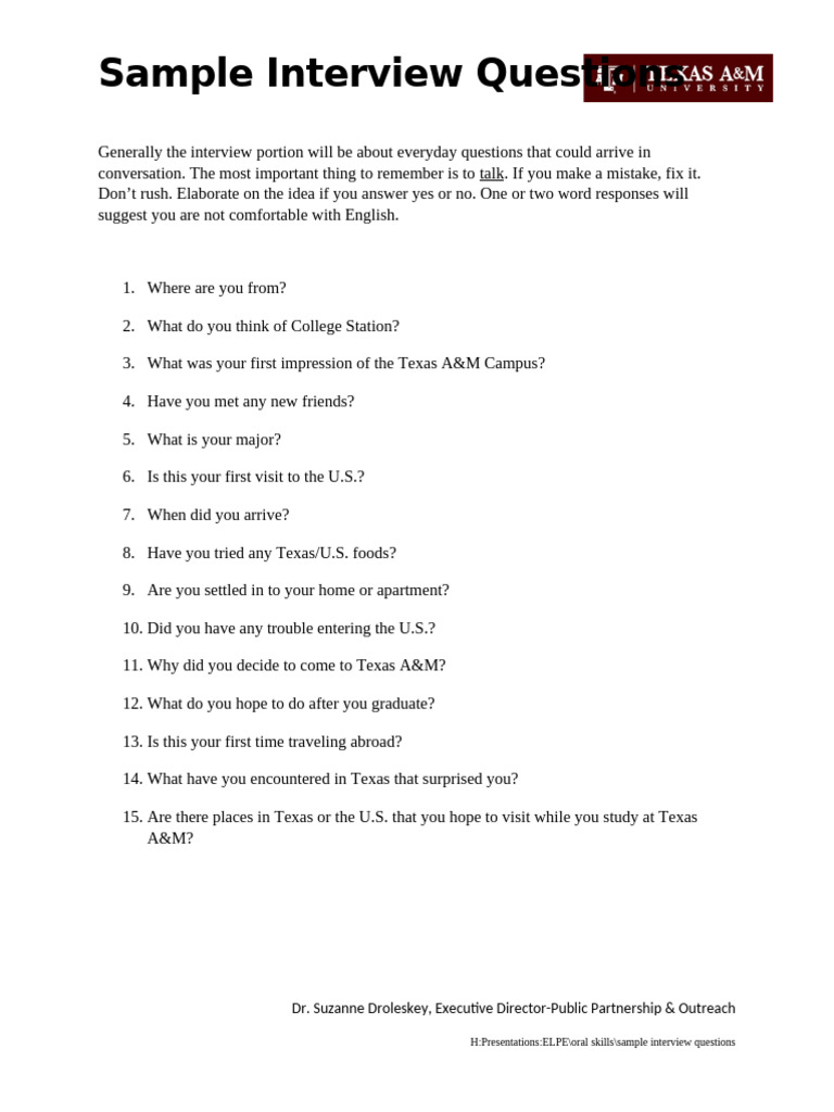 ASG Interview Question Guide | PDF