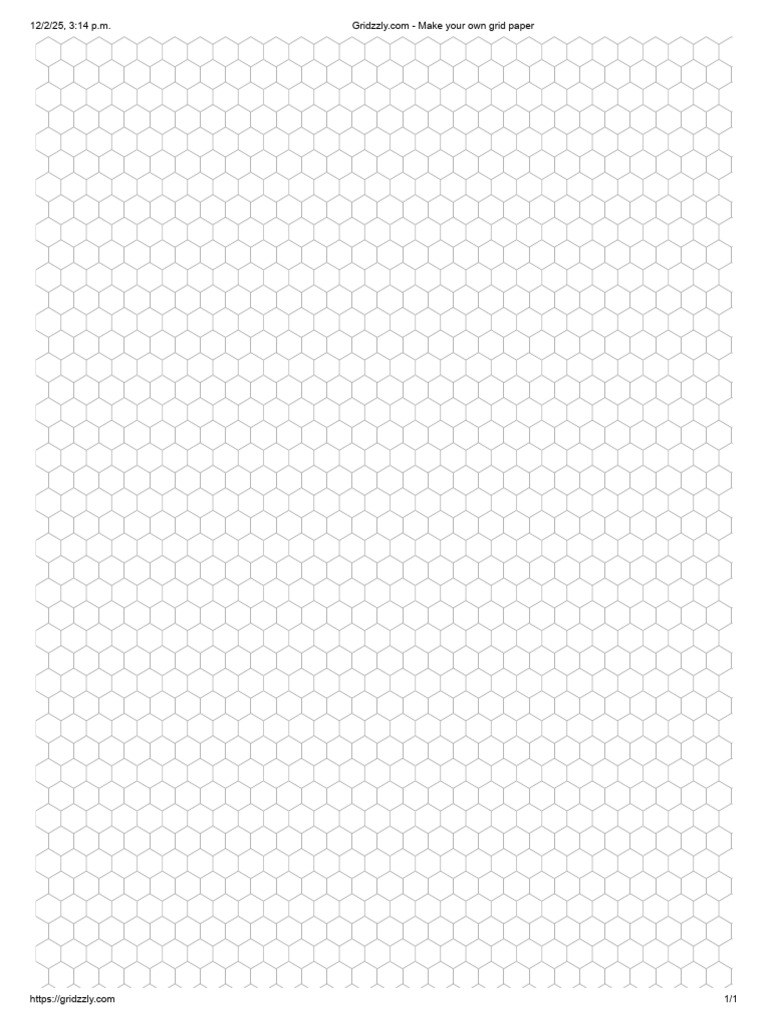 Make Your Own Grid Paper | PDF